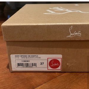 Christian Louboutin | Shoes | Christian Louboutin Nosy Spikes Red ...